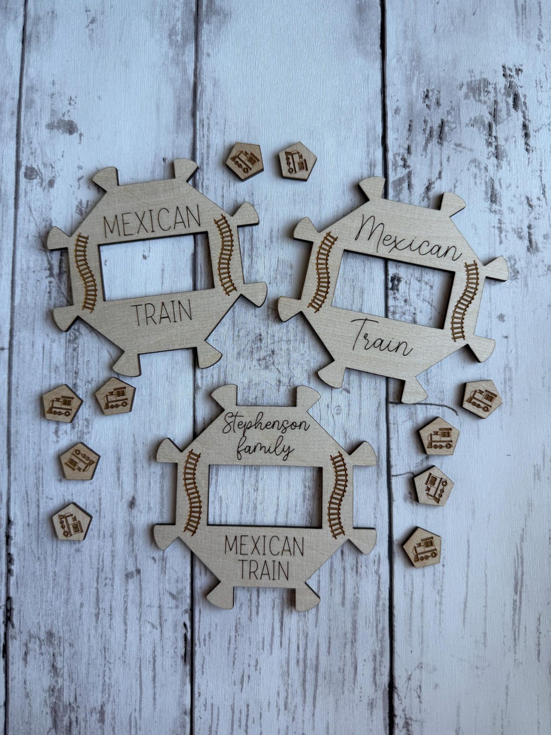 Family Mexican Train Game SVG, Digital Download, Domino Game, 8 Player ...