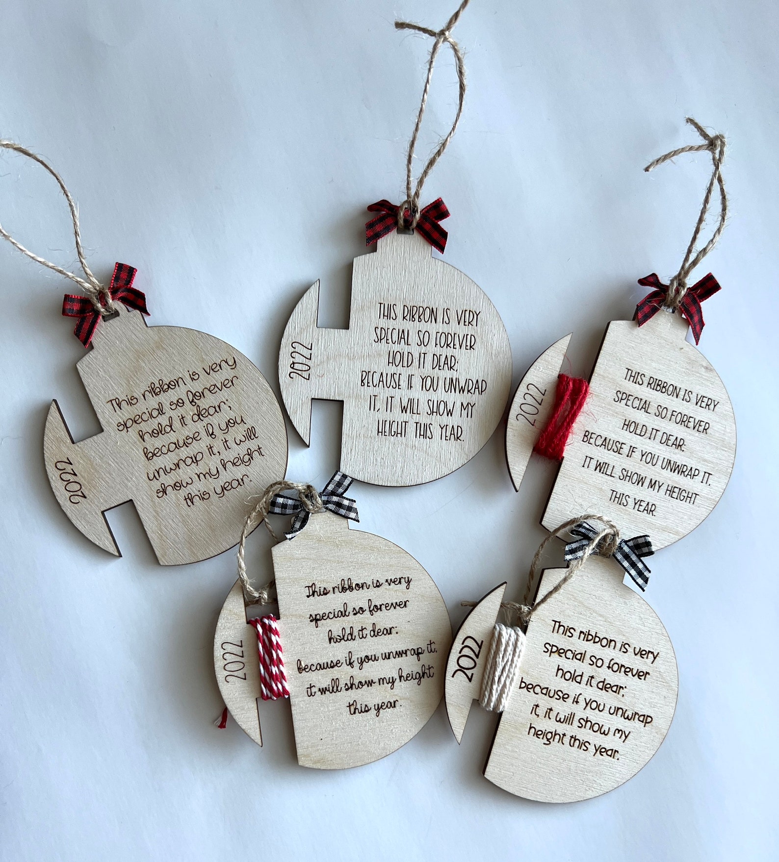 2025 Height Ornament SVG Digital Download, See How Much I've Grown ...