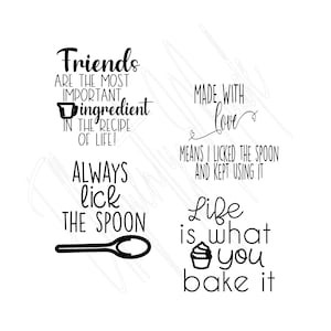 Wooden Spoon SVG Digital Download, Friend Gift, Made With Love, Wood ...