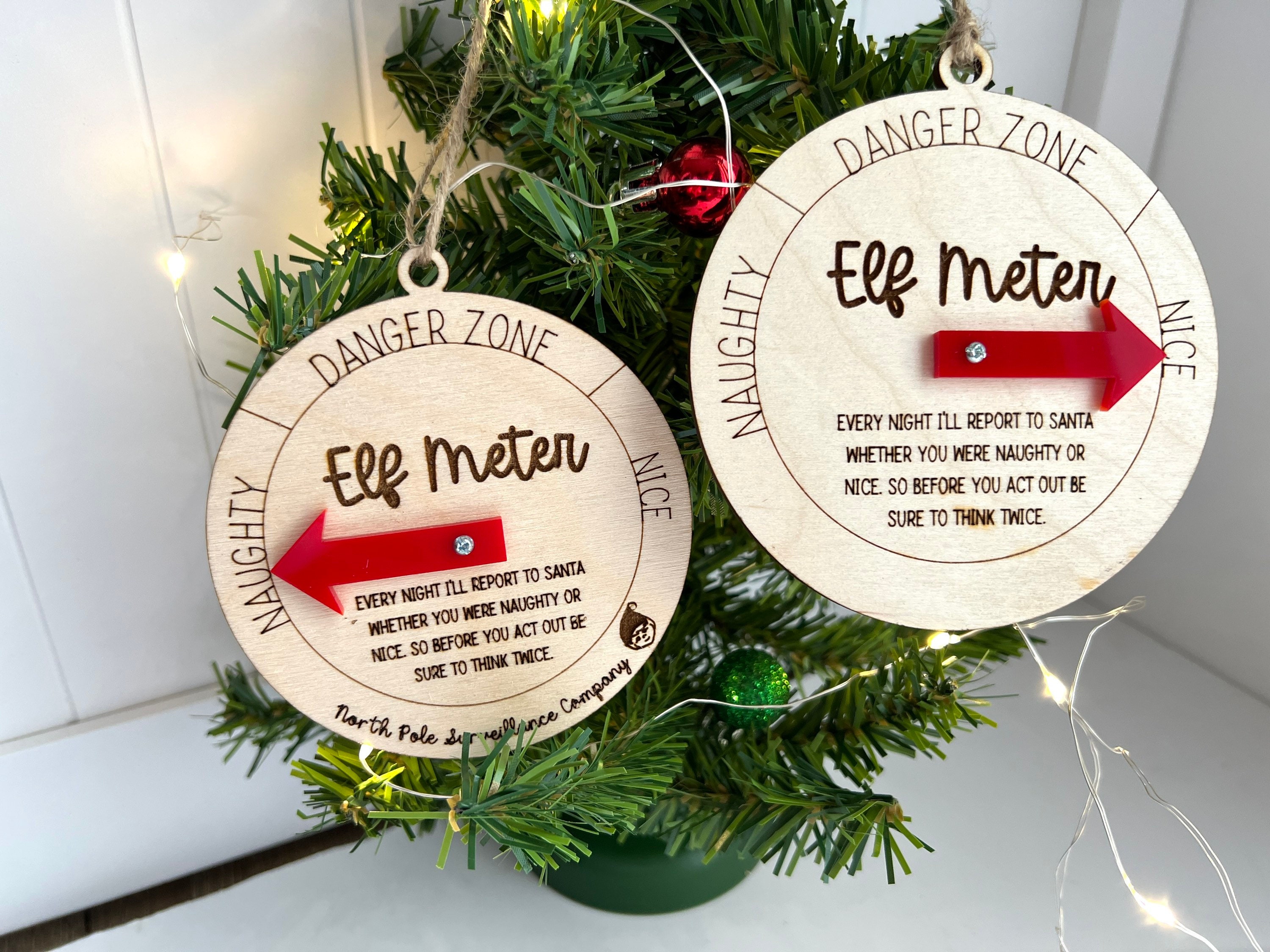 Elf Meter Christmas Digital Cut File Glowforge File - Etsy Australia