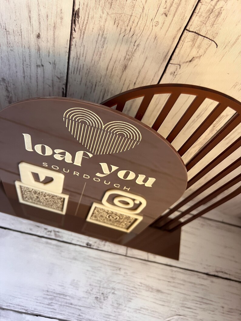 Double Arch Sign Slats SVG Template, Full Double Arch, Social Media ...