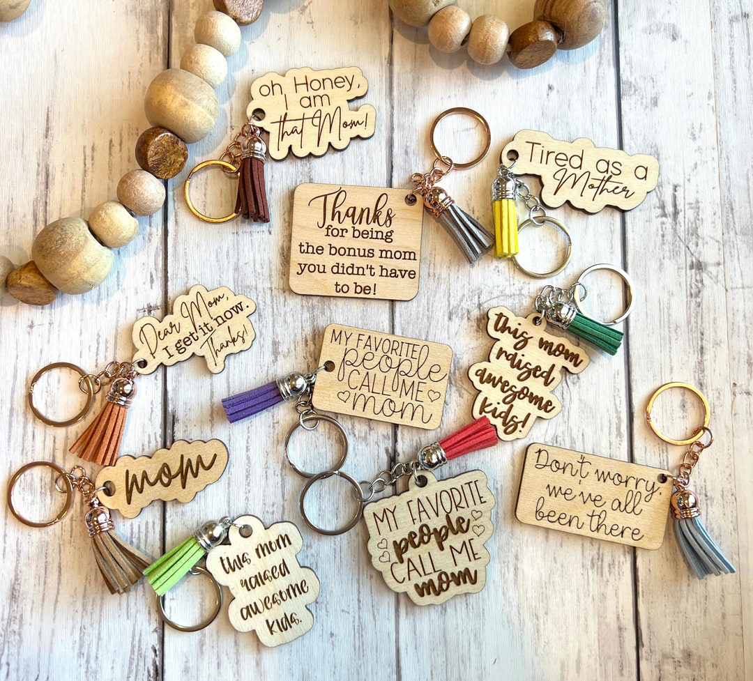 Mom Keychain SVG, Digital Download, Gift for Mom, Mothers Day Gift, Mom ...