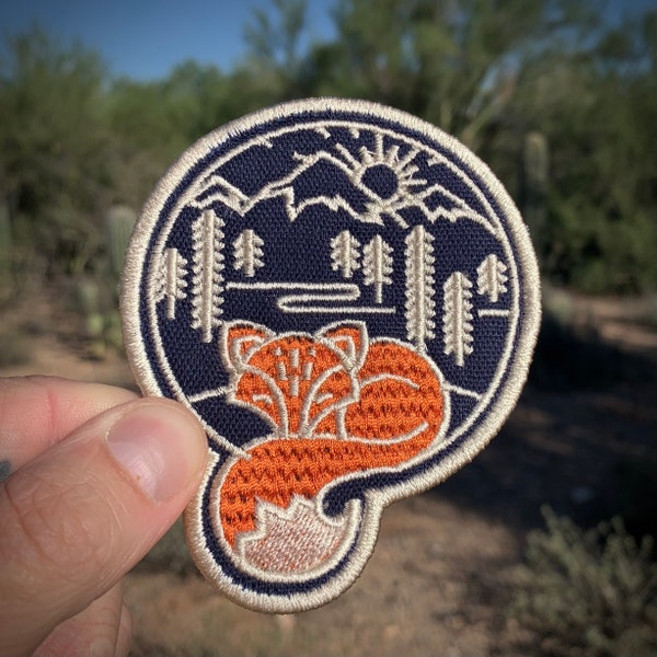 Fox Patch - Etsy