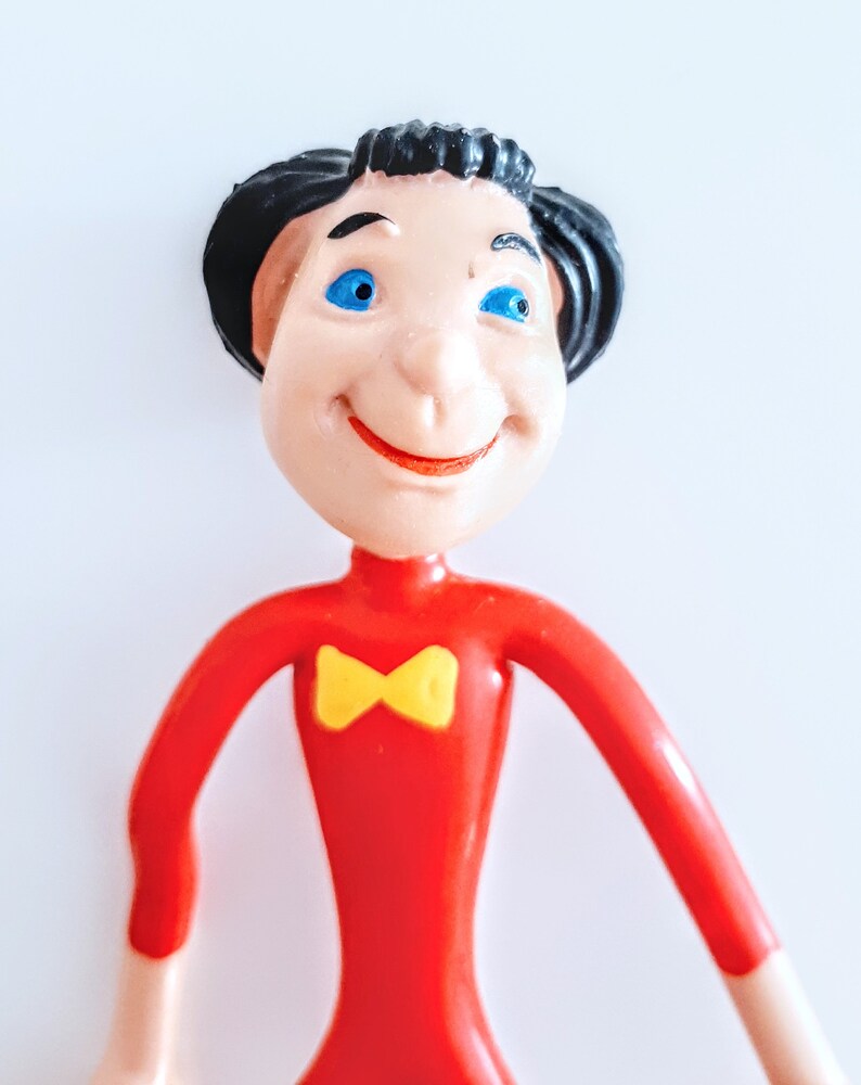 Schleich Bendy Figure Red Max & Moritz Character Vintage Bendable ...