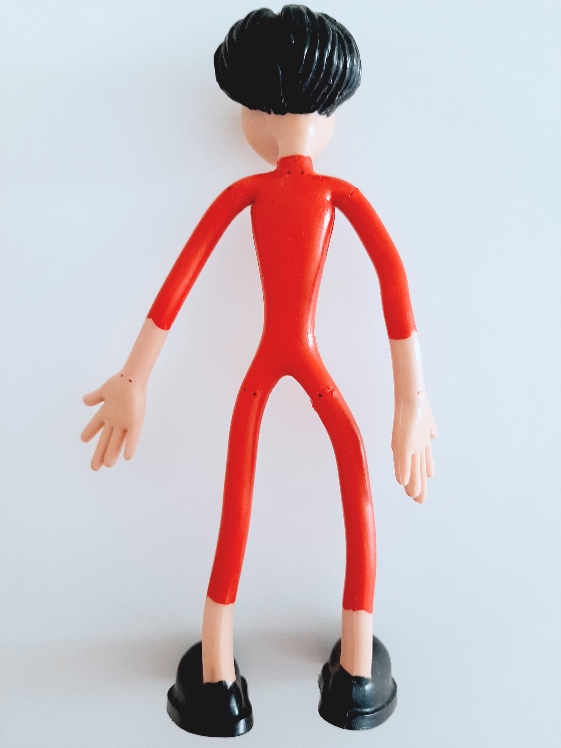 Schleich Bendy Figure Red Max & Moritz Character Vintage Bendable ...
