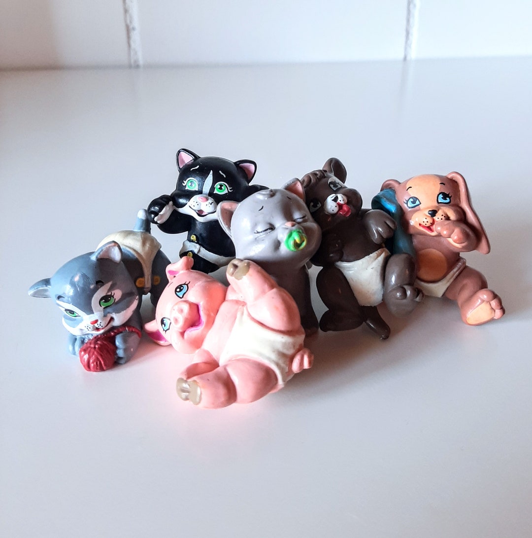 Magic Diaper Pets 1990s - Vintage Galoob Baby Figurines - Unique Gift ...