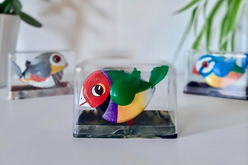 Lehmann Wind-up Tin Bird "lilo" - West Germany 1960s - Vintage DDR Toy ...