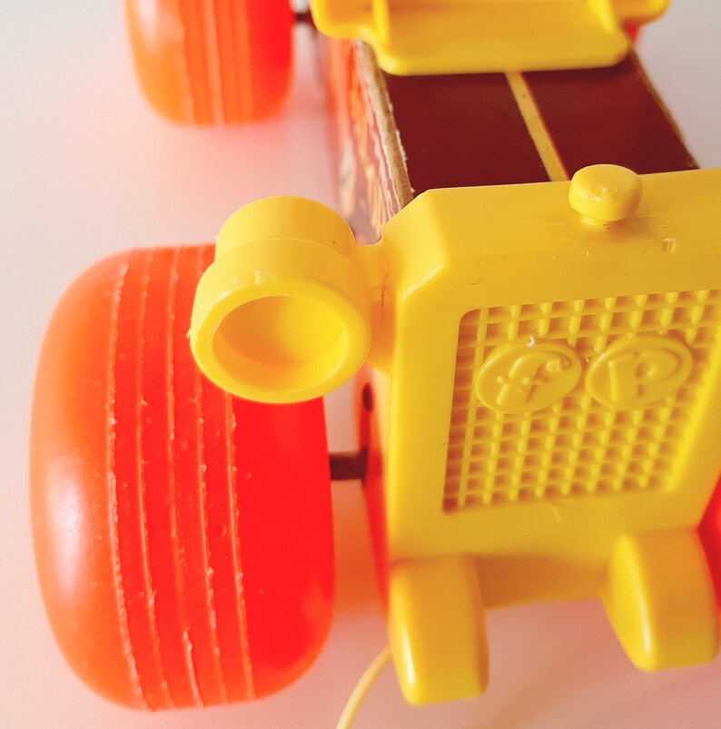 Fisher Price Jolly Jalopy 724 1965 Pull Toy Vintage Clown - Etsy