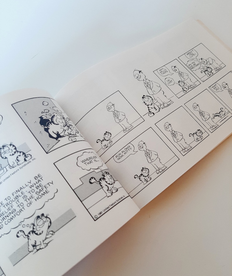 Vintage Garfield Comic Books - Jim Davis Cartoons - 80s/90s - Etsy