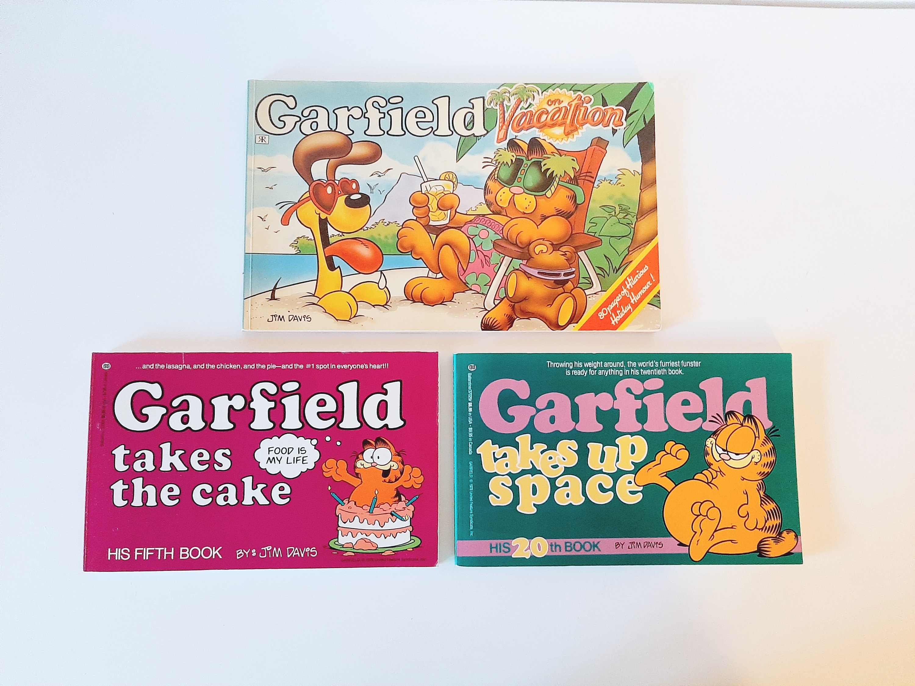 Garfield Comic Books - 80s/90s Vintage - Classic Garfield Cartoons ...