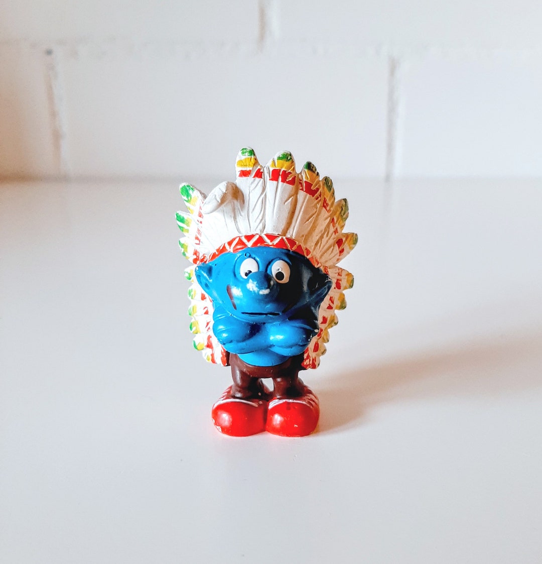 Native American Indian Smurf 20144 Multi-colored Feather - Etsy