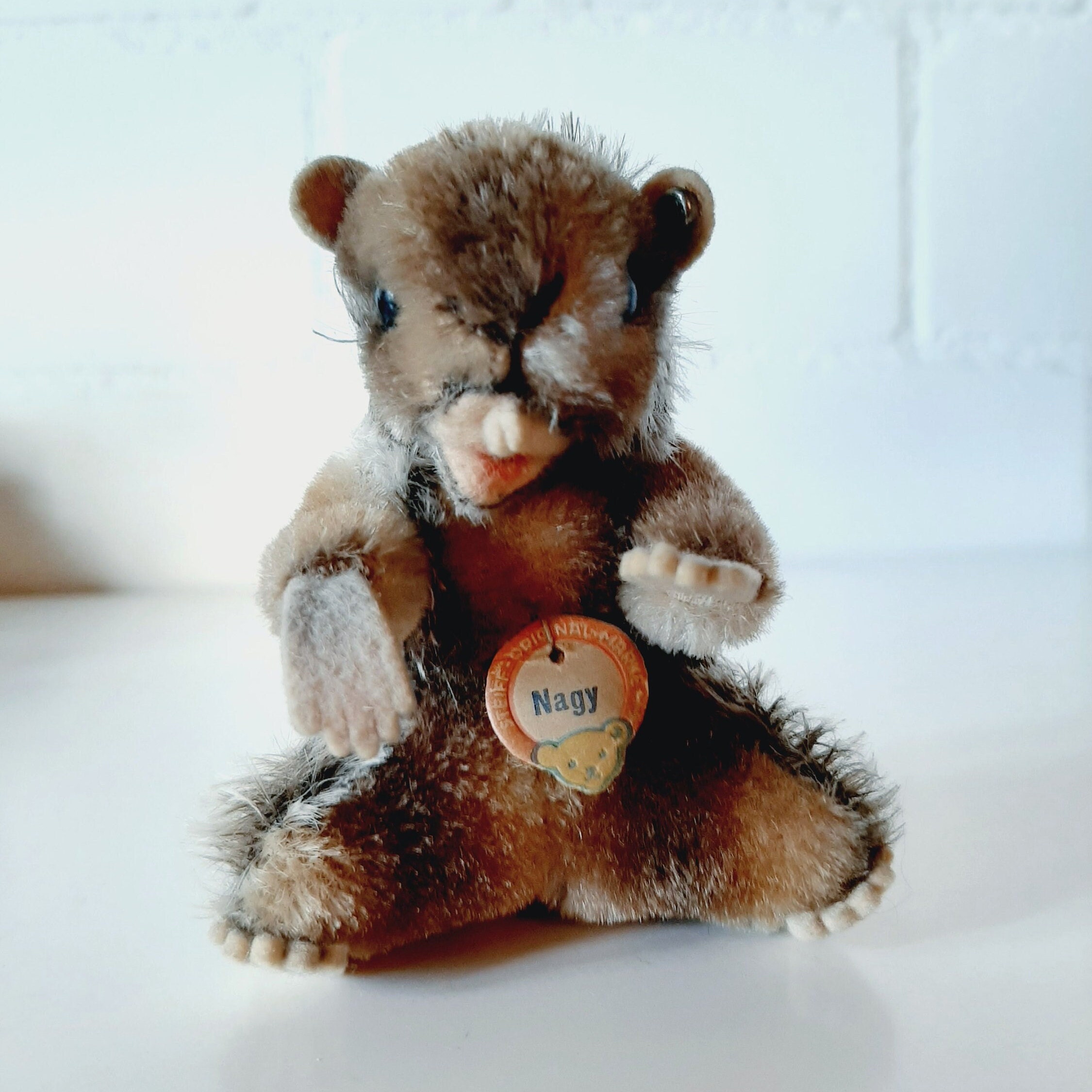 Steiff Beaver nagy 1960s Vintage Mohair Beaver - Etsy