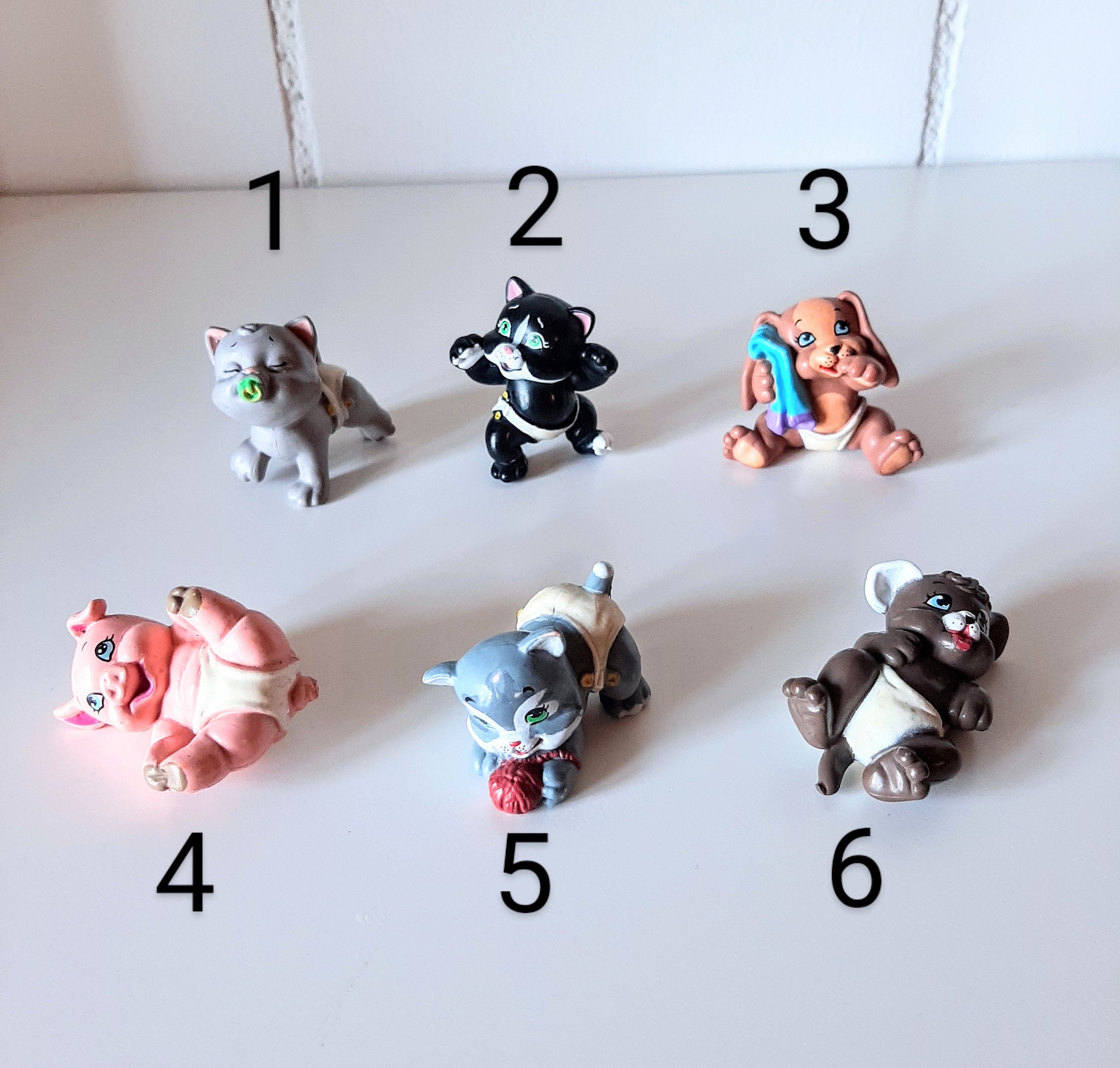 Magic Diaper Pets 1990s Vintage Galoob Baby Figurines Unique Gift for ...