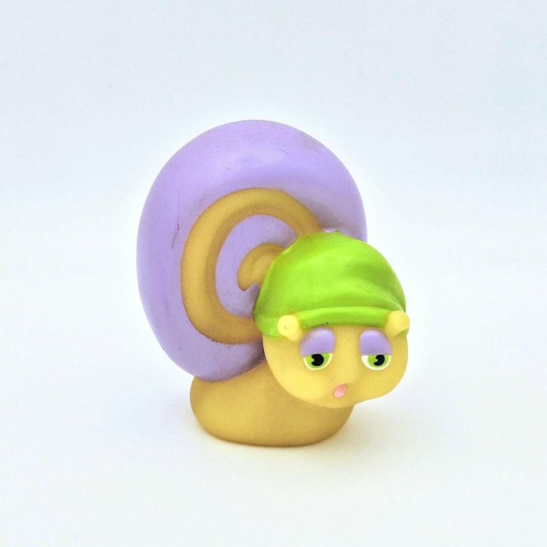 Glo Worm "glo Snail" 1980s - Vintage Purple Glow Bug Friend - Glow-in ...