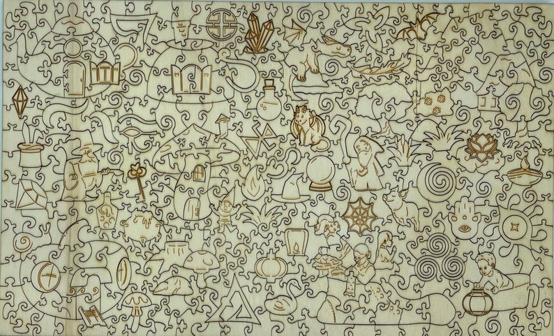 Personalized Wooden Jigsaw Puzzle, Custom Photo Puzzle, Print on Wood ...