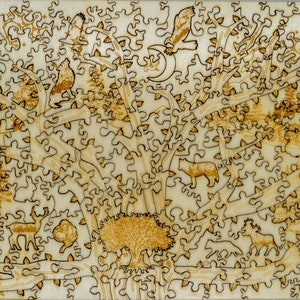 Personalized Wooden Jigsaw Puzzle, Custom Photo Puzzle, Print on Wood ...