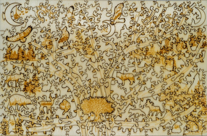 Personalized Wooden Jigsaw Puzzle, Custom Photo Puzzle, Print on Wood ...