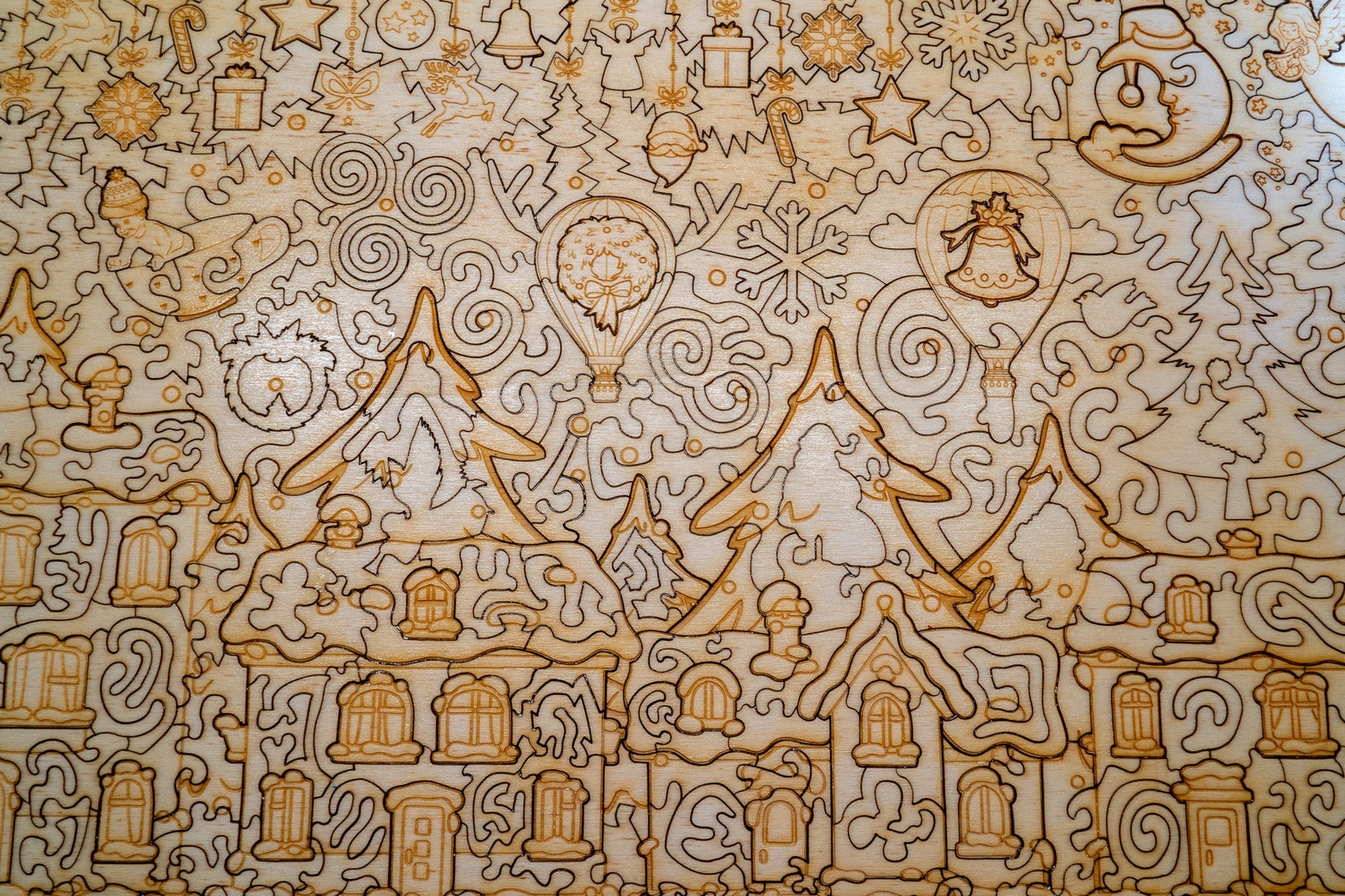 Personalized Wooden Jigsaw Puzzle, Custom Photo Puzzle, Print on Wood ...