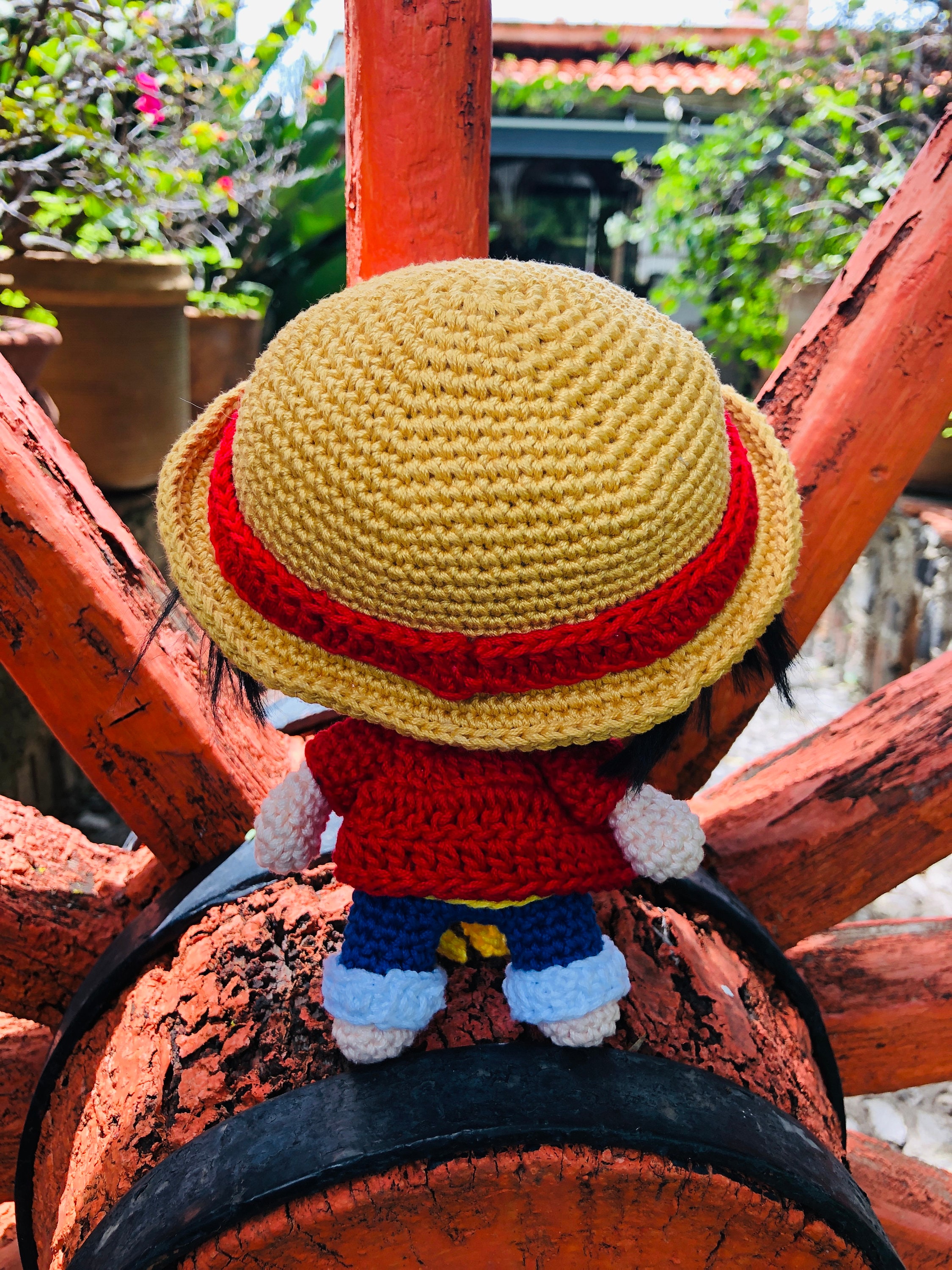Monkey D Luffy Crochet/amigurumi - Etsy