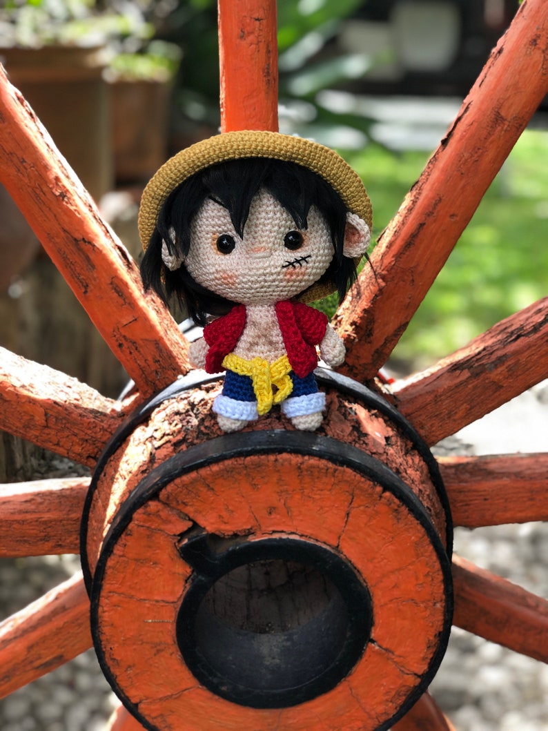 Monkey D Luffy Crochet/amigurumi - Etsy