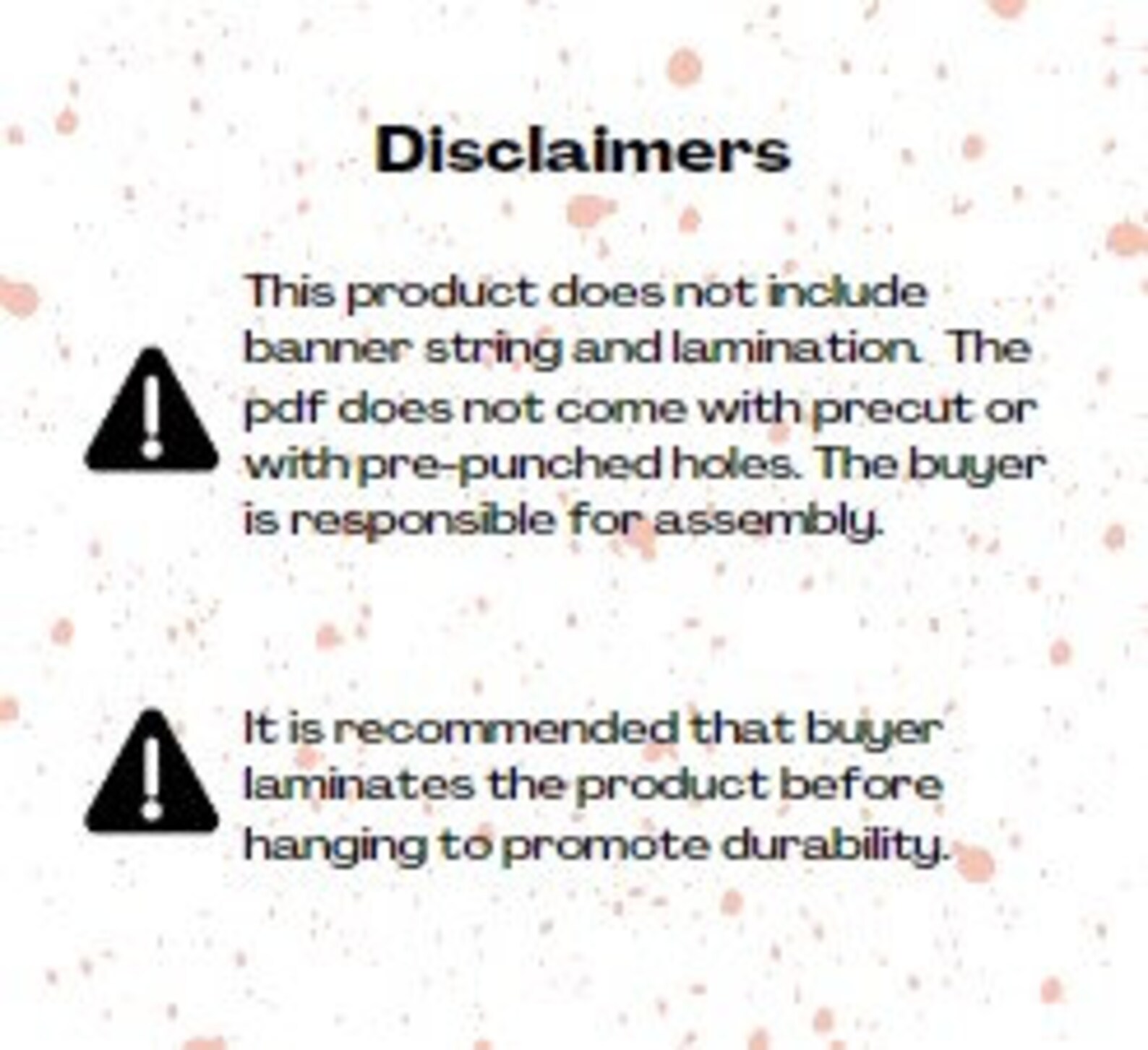 Calm Corner Banner - Etsy