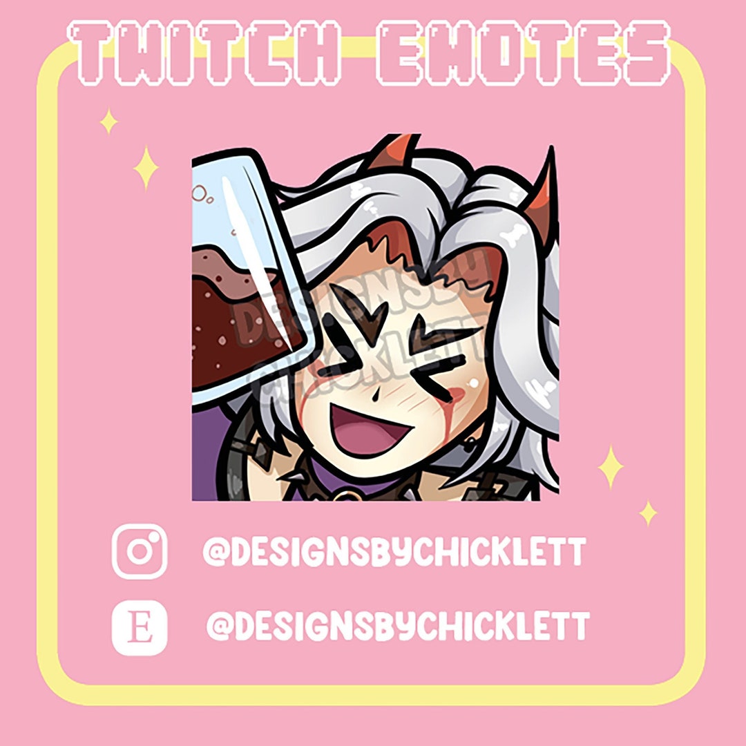 Genshin Impact Itto Drink Inspirierte Emote Für Twitch Streamer ...