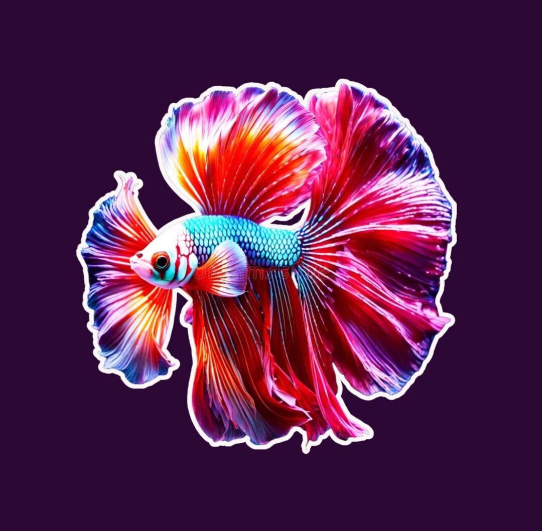 Betta Fantail Tropical Fish - Etsy