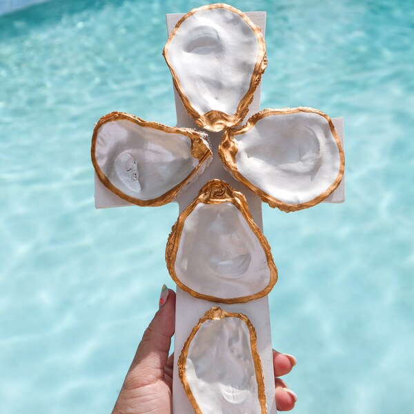 Shell Cross - Etsy