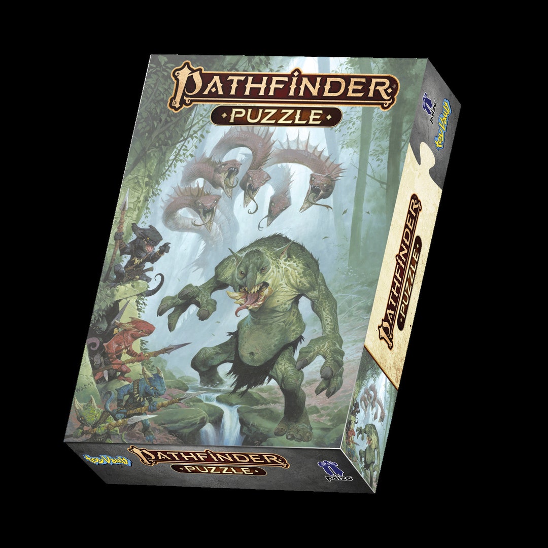 Pathfinder Bestiary 1000-piece Jigsaw Puzzle RPG Jigsaw - Etsy