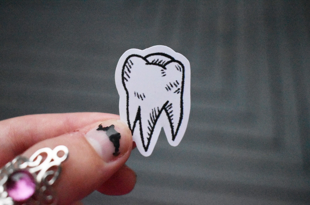 Boygenius Tooth Sticker| Teeth Sticker| Boygenius Band| Boygenius ...