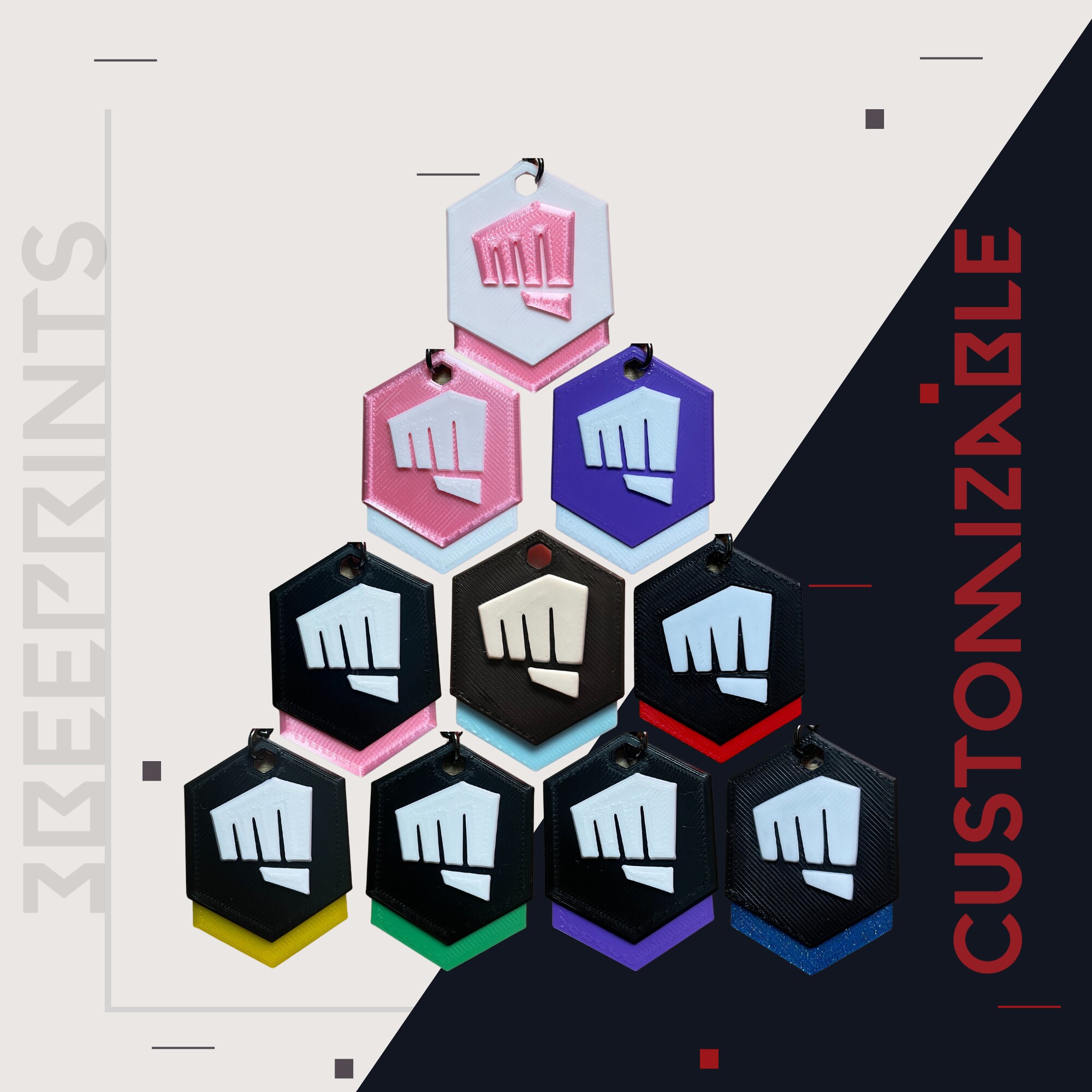 Valorant Riot Gun Buddy Keychain - Etsy