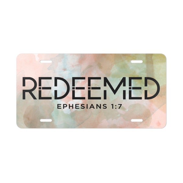 Christian Front License Plate - Etsy