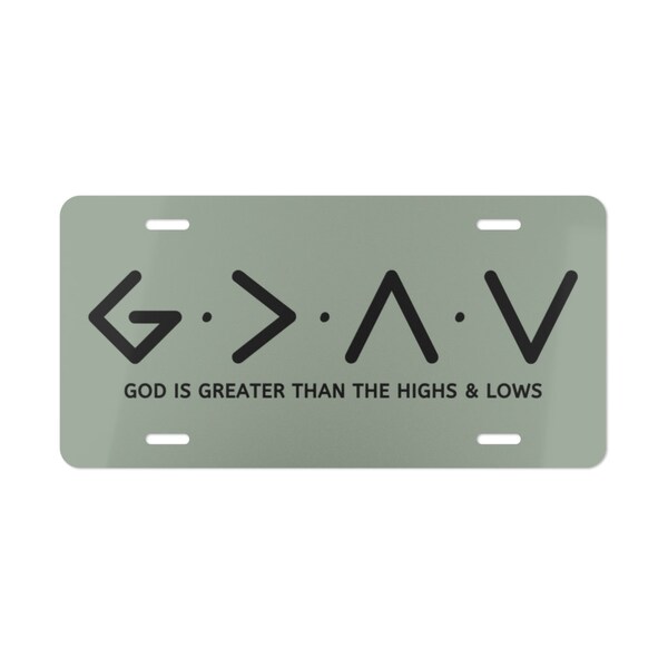 Front License Plate - Etsy