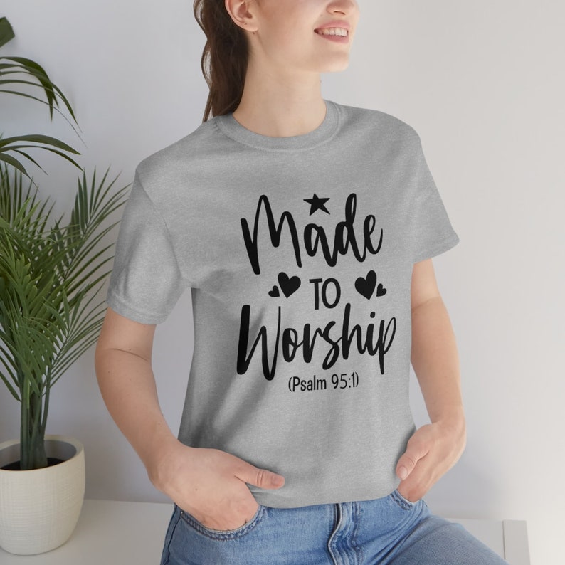 Made to Worship Shirt Made to Worship Tee Christian Clothes Worship ...