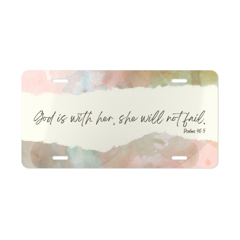 Bible License Plate - Etsy
