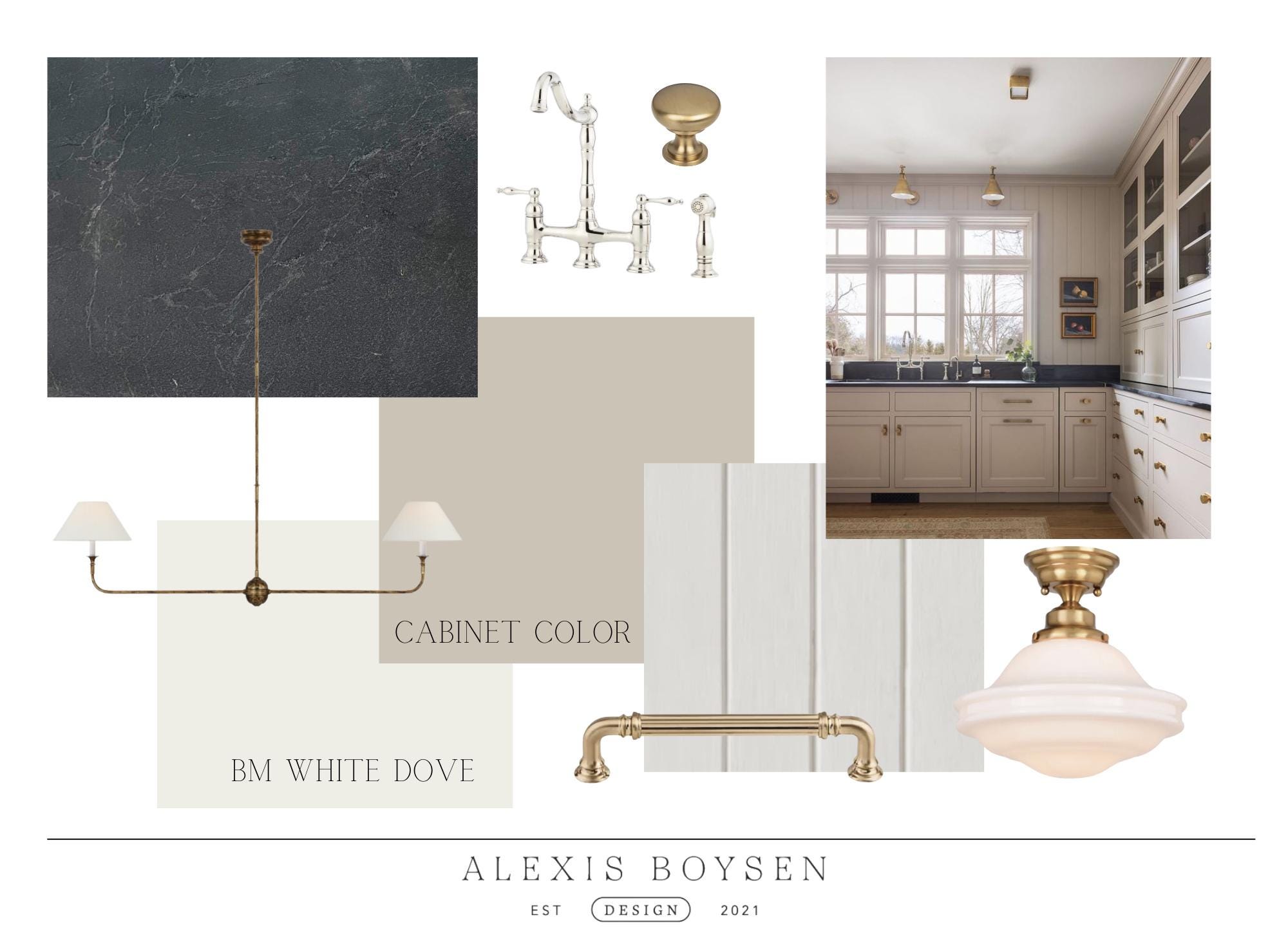 Mood Board-kitchen Design - Etsy