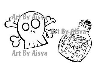 Poison Doodles - Coloring Pages / Clipart / Wallpaper / Seamless / Fun ...