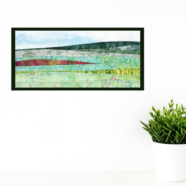 Landscape Quilt Pattern - Etsy