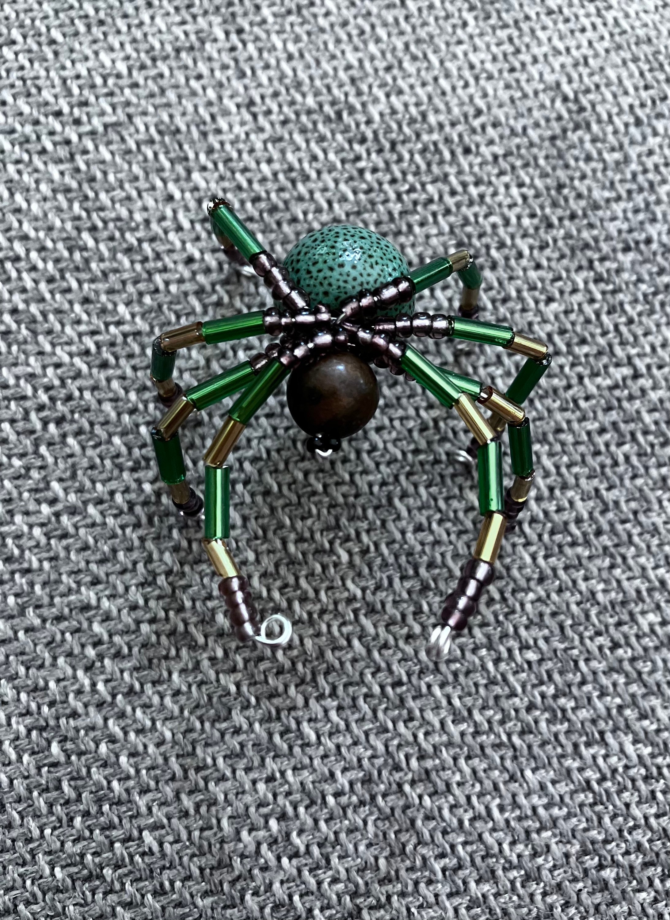 Handmade Beaded Spiders - Etsy