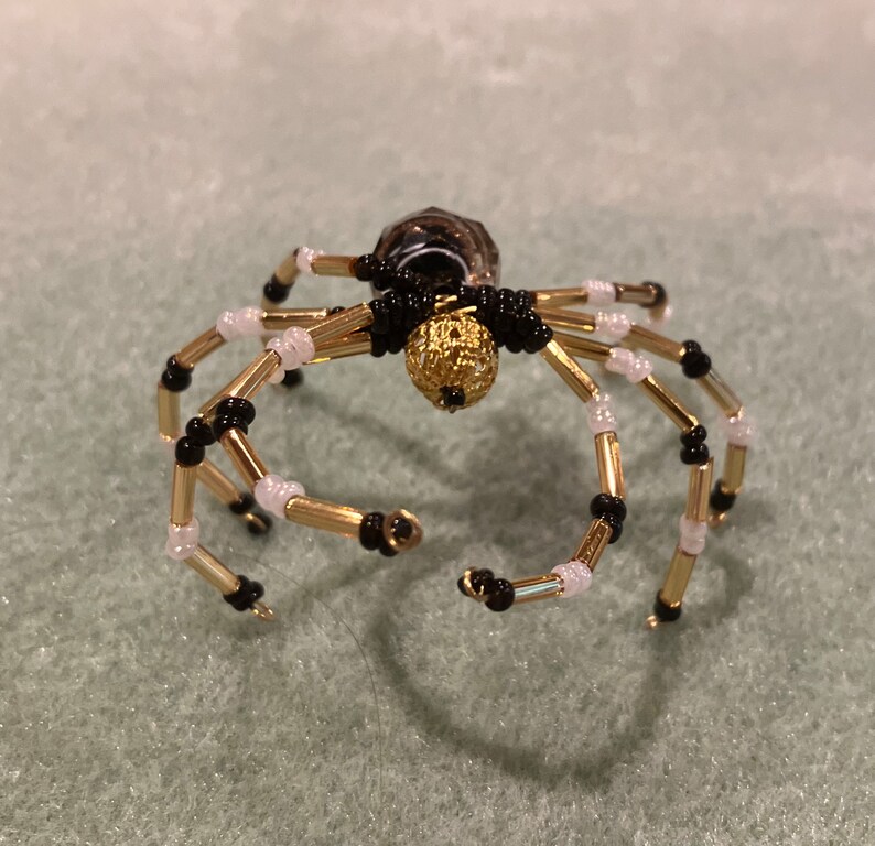 Handmade Beaded Spiders - Etsy