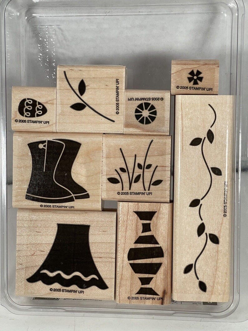 Stampin' up 2005 Misc Stamp Set - Etsy
