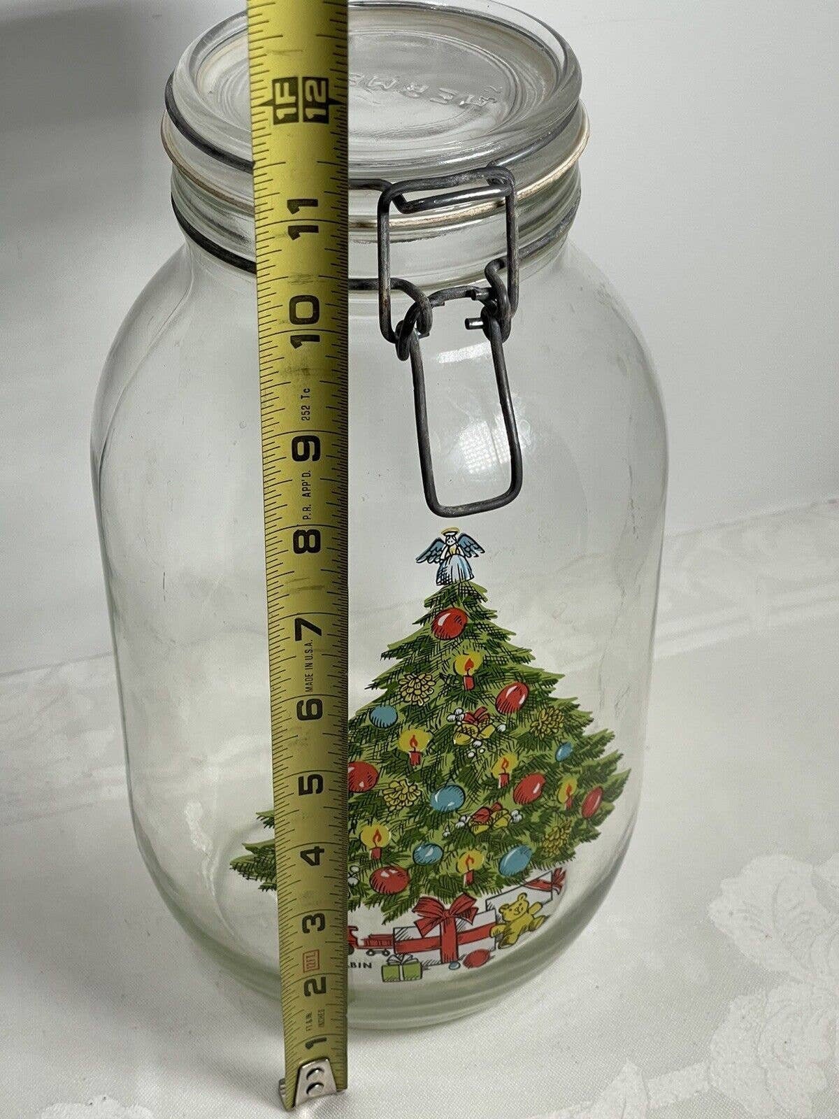Vintage Carlton Glass Jar 3L Container Sabin Christmas Tree - Etsy