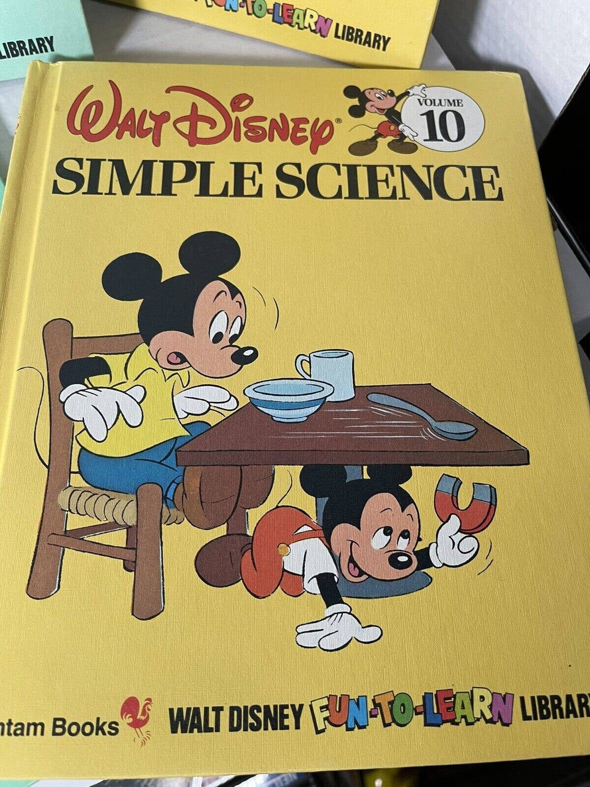 VTG Walt Disney Fun to Learn Library 1983 Bantam Books Set of 9 - Etsy