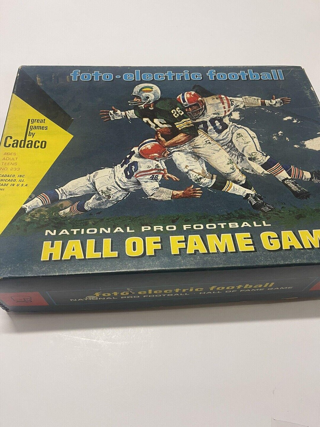 Vintage Cadaco Foto-electric National Pro Football Hall of Fame Game ...
