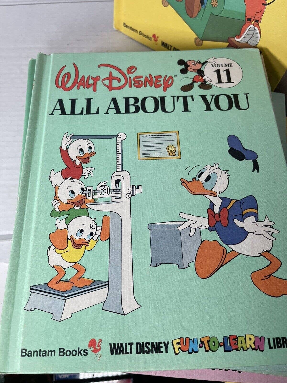 VTG Walt Disney Fun to Learn Library 1983 Bantam Books Set of 9 - Etsy