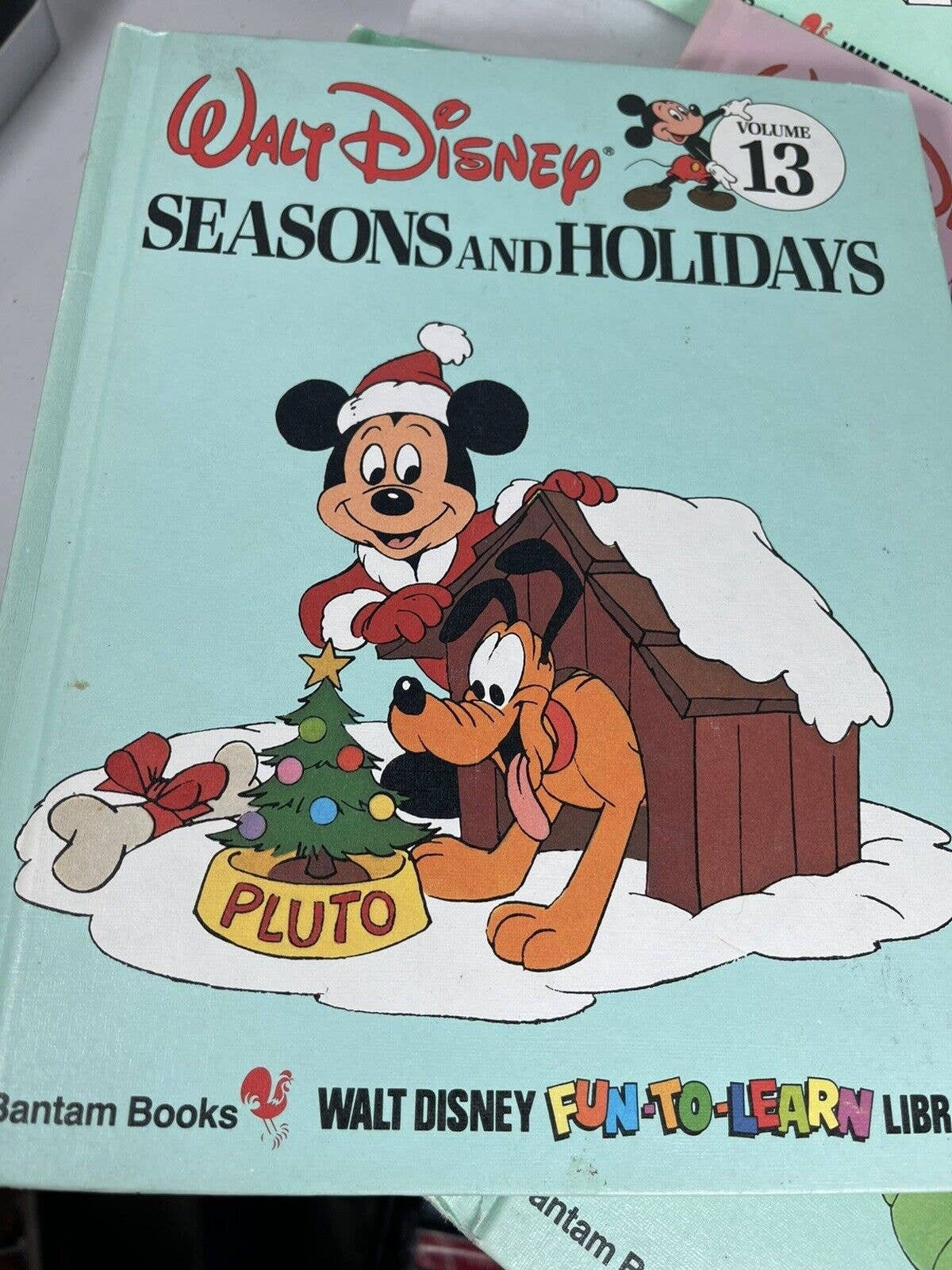 VTG Walt Disney Fun to Learn Library 1983 Bantam Books Set of 9 - Etsy
