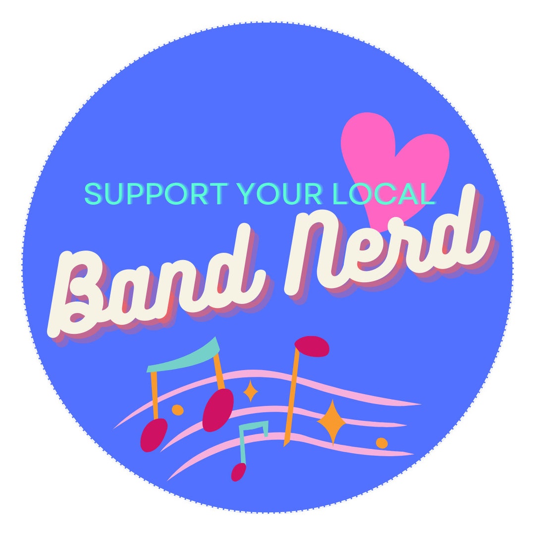 Marching Band Support Vinyl Sticker, Parent Pride, Band Student, Sports ...