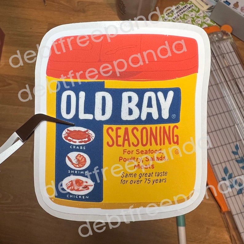 Hand Drawn PNG of Old Bay Seasoning, Maryland PNG, Digital Download - Etsy