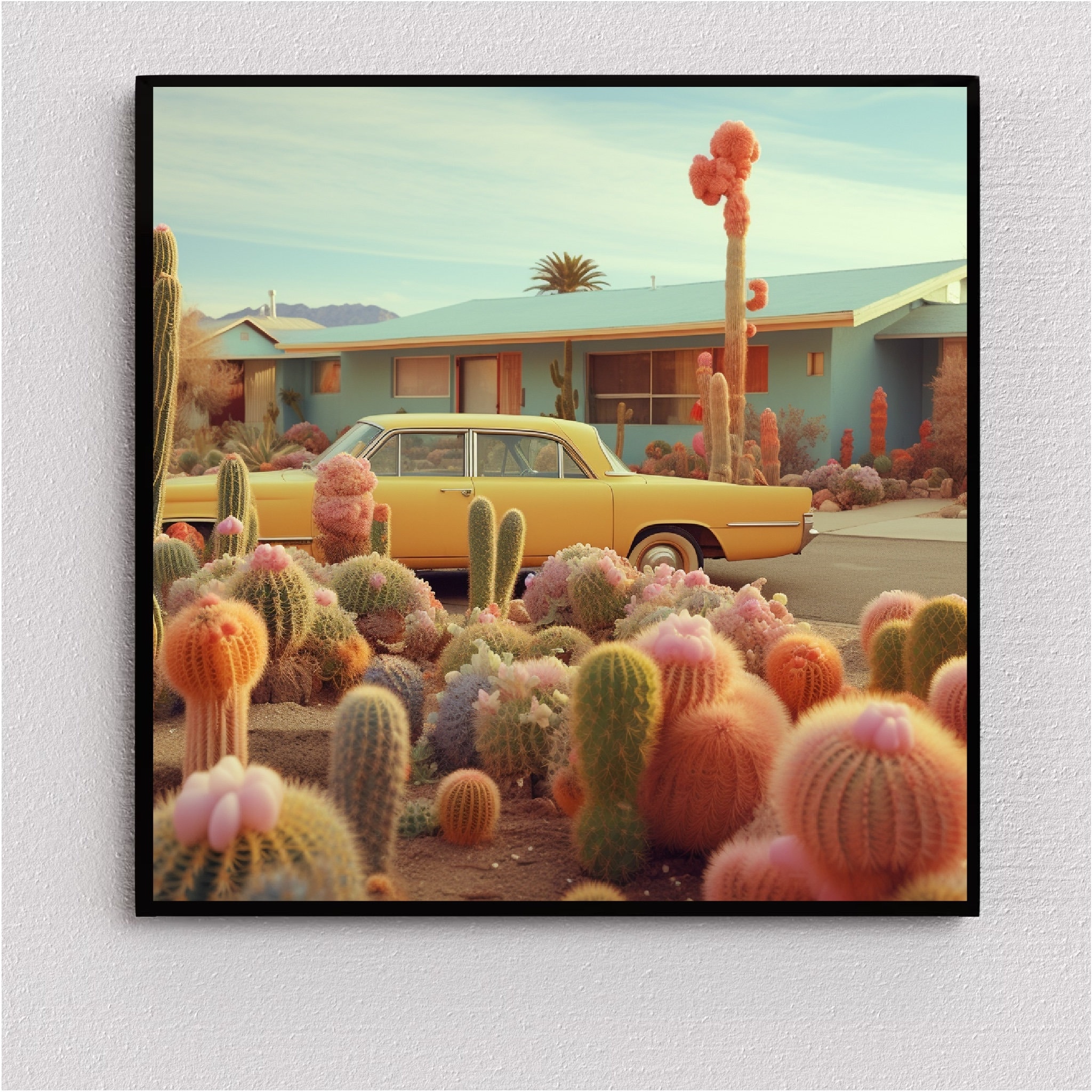Pastel Desert Suburbia Digital Printables Ratio 1:1 - Etsy Australia
