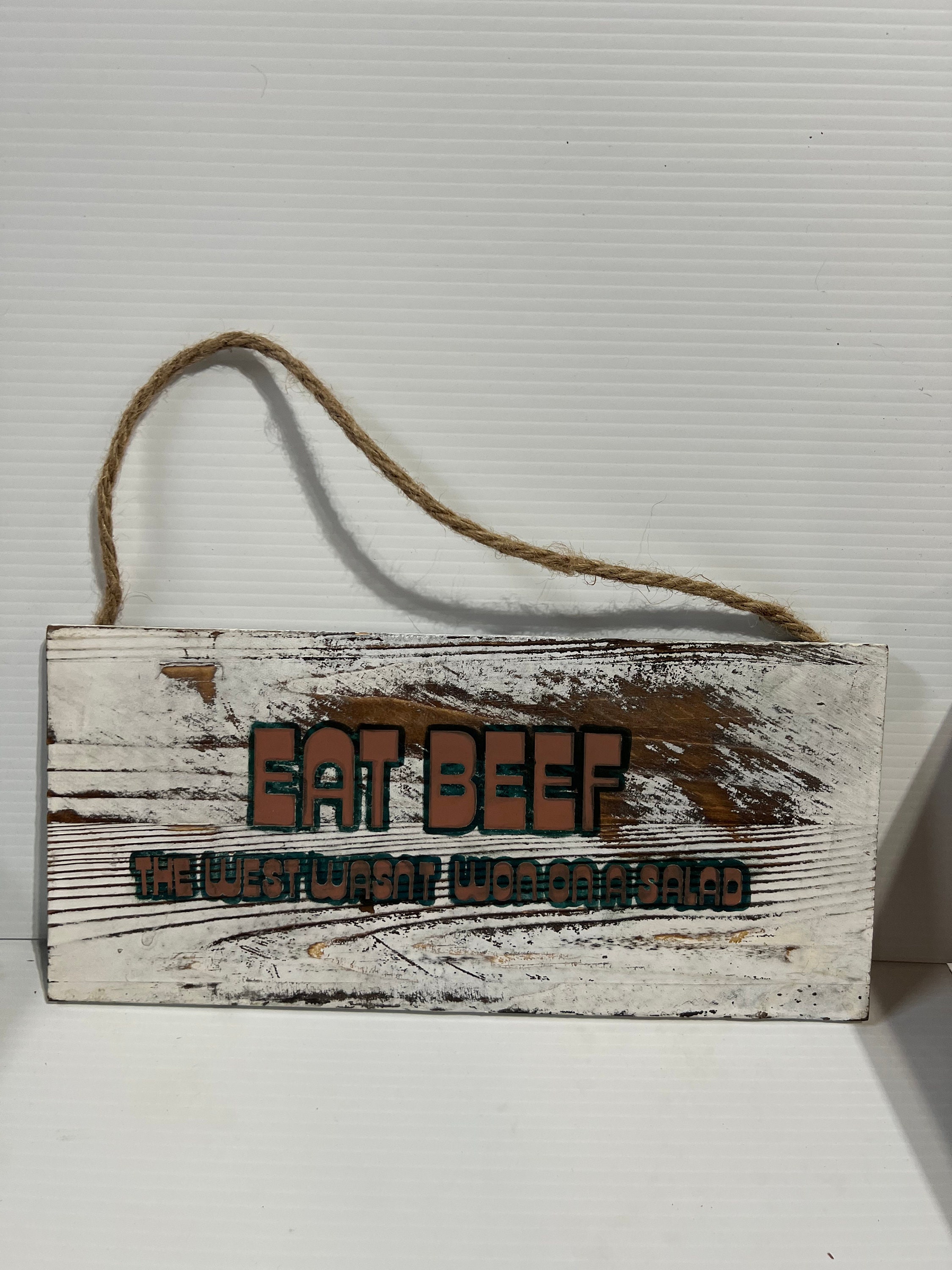 Eat Beef Sign - Etsy